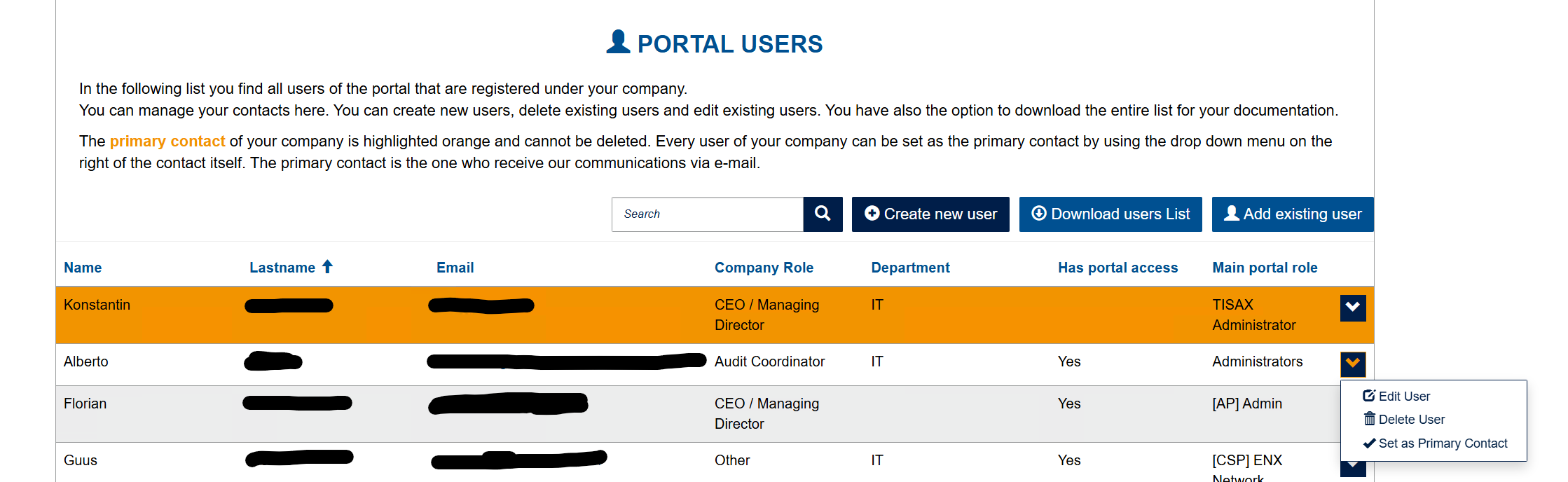 SPRING 2025 WEBSITE UPDATE · ENX Portal